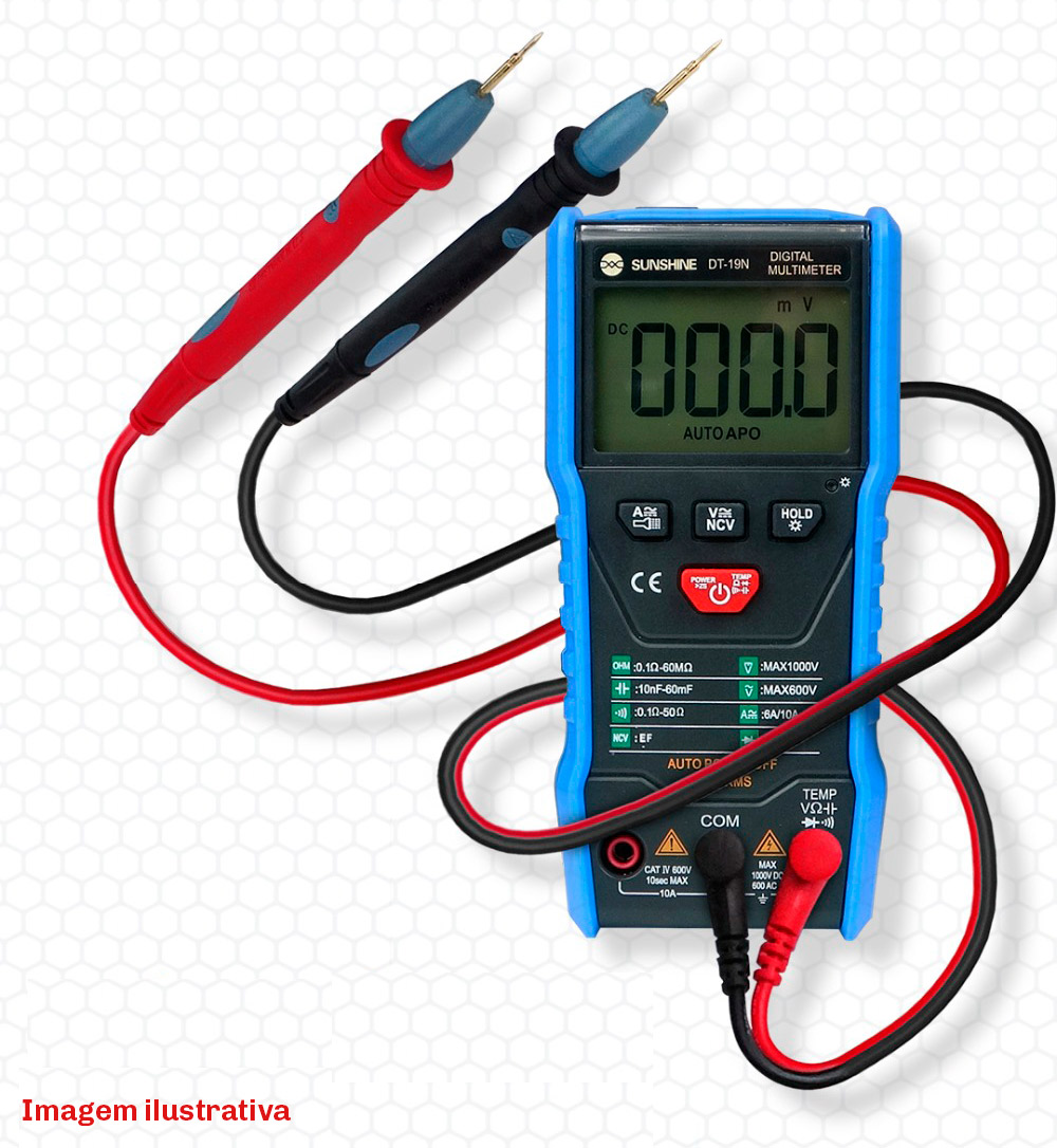 Multímetro Digital DT-19N - Griffin - PY
