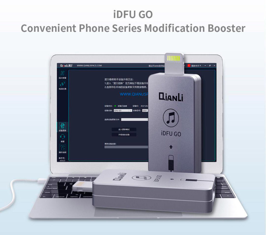 iDFU Go - Modo de Recuperação para iOS - Griffin - PY