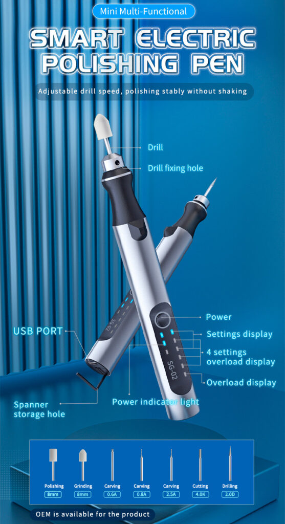 Mini Retífica SG-02 Smart Mega-Idea