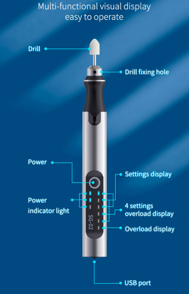 Mini Retífica SG-02 Smart Mega-Idea