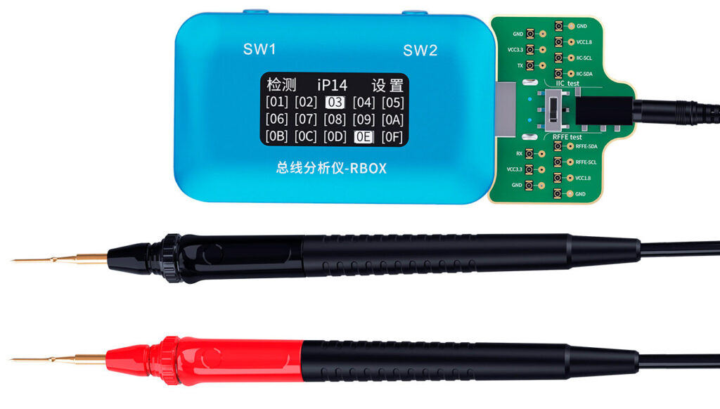 RBox Bus Analyzer - Analisador de Barramento JC - Rffe, i2C iPhone e ...