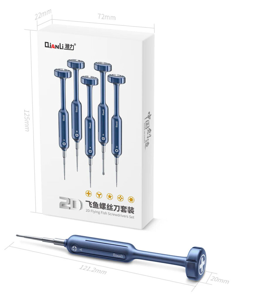 Flying Fish 2D Kit 5 Chaves Qianli - Griffin - PY