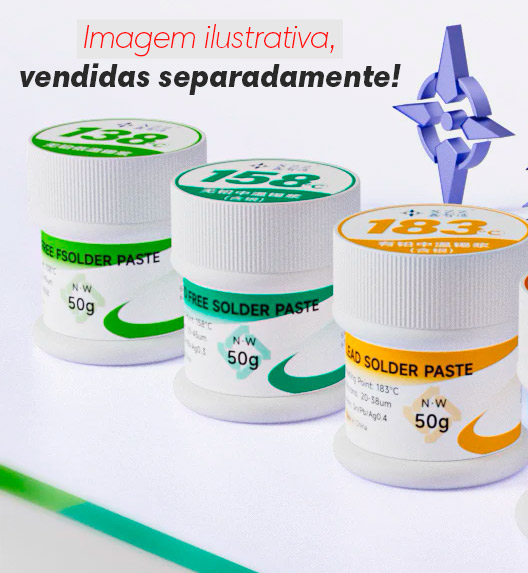 138°C Solda em Pasta XZZ 50g - Griffin - PY