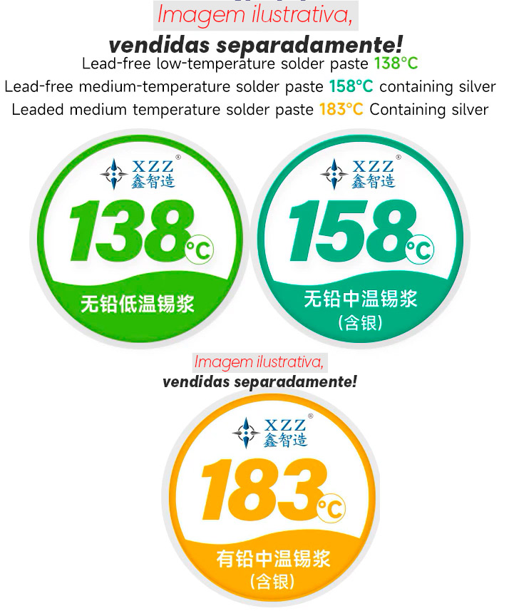 183°C Solda em Pasta XZZ 50g - Griffin - PY