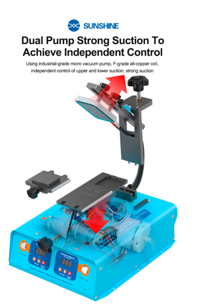 S-918M Separadora Multifuncional Telas Sunshine - Griffin - PY